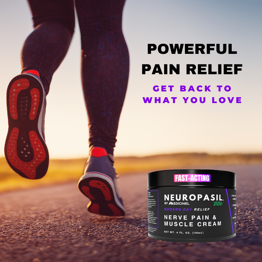 Neuropasil Nerve Pain Cream - Back, Feet, Joints, Muscle, Arthritis 4 ...