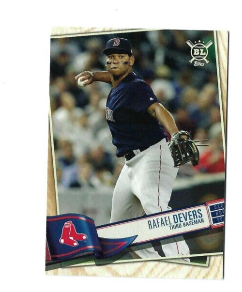 2019 Topps Big League #310 Rafael Devers Baseball Card Red Sox | eBay