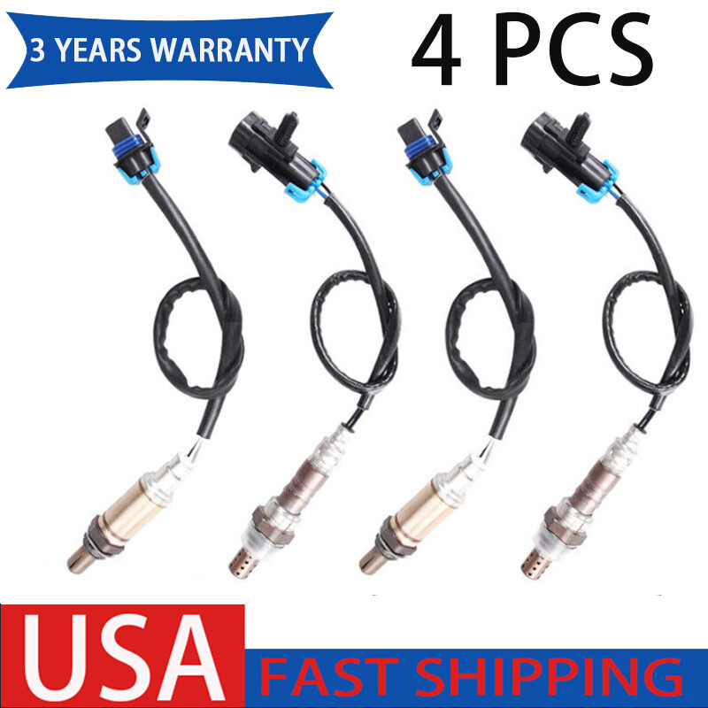 4pcs Up+Down Oxygen Sensor For Chevrolet Silverado 1500 Tahoe Avalanche ...