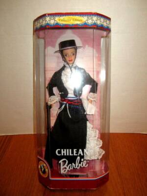 Vintage 1997 Mattel Chilean Barbie Collector' Edition Dolls of the ...