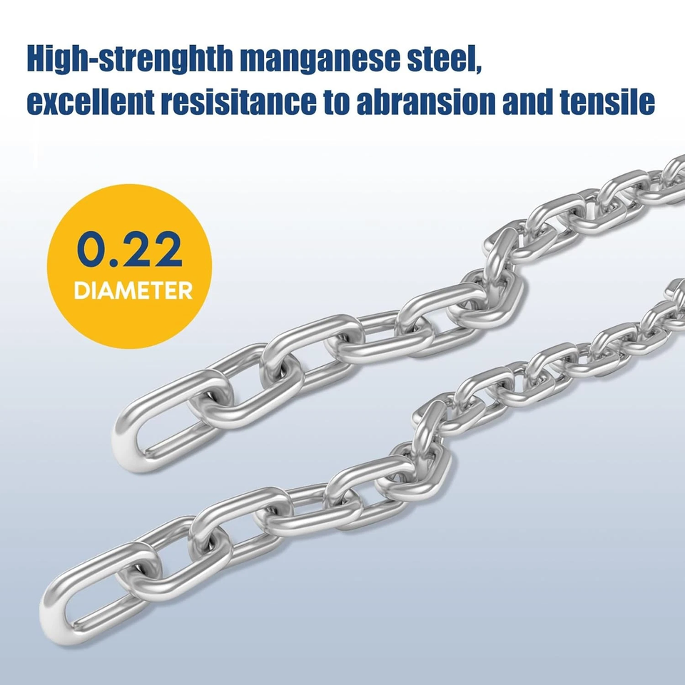 Chain Drum Lifter G80 2200LBS Barrel Lifting Sling w/Security Hook for ...