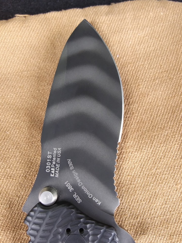 Zero Tolerance ZT 0301 OD Green CPM S30V Combo Blade Tiger Stripe Assisted Open | eBay