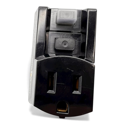 GFCI Yellow Jacket 2762 Outlet 15A Yellow Extension Cord Adapter 14650 ...
