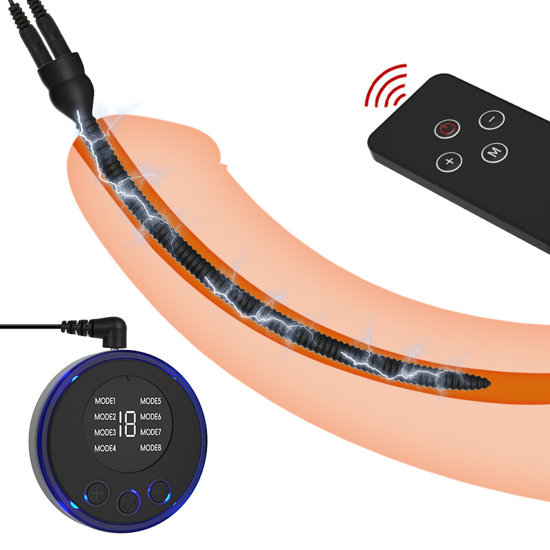 Silicone Electric Urethral Plug Sound Dilator Electro Penis Plug-Enhancer-E-Stim | eBay