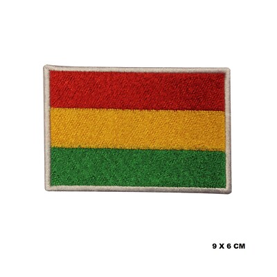 Bolivia National Country Flag Patch Iron On Patch Sew On Embroidered ...