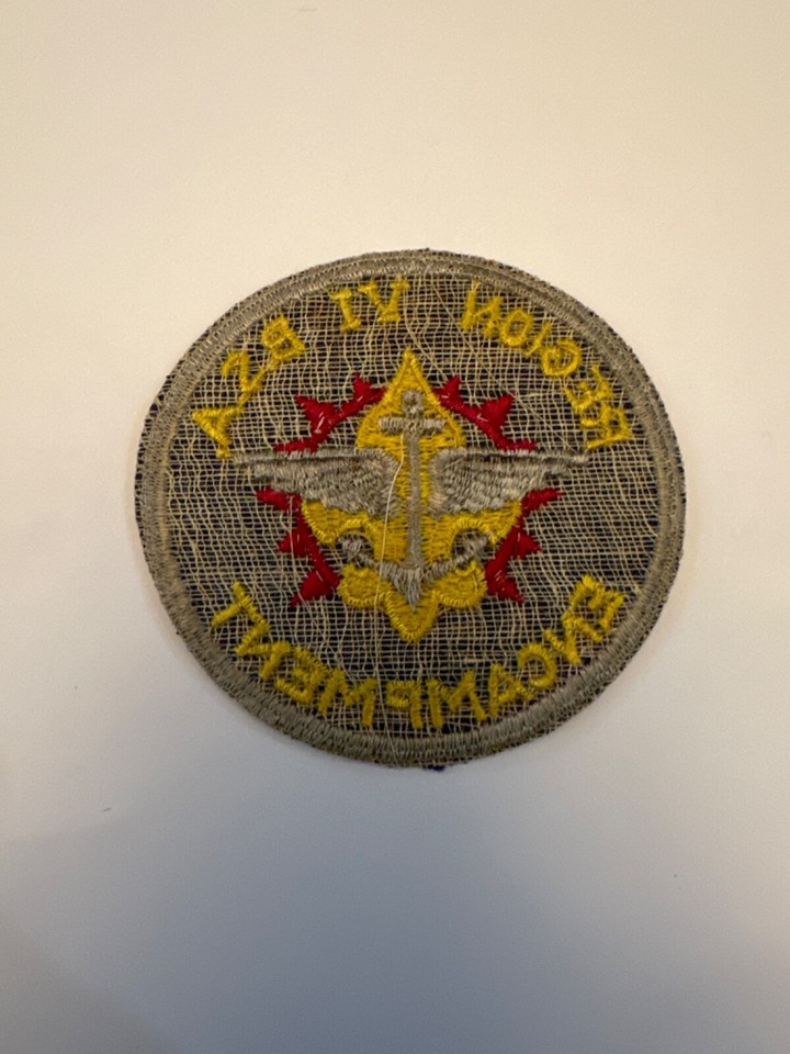 BSA Region VI Encampement Patch, Cut Edge, Cloth back, no year list | eBay