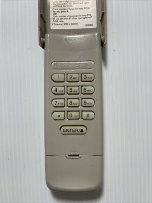 OEM Chamberlain Liftmaster 940ESTD Keypad Wireless Keyless Entry Yellow ...