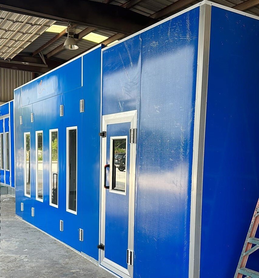 PAINT BOOTH & ATTACHED MIXING ROOM | eBay