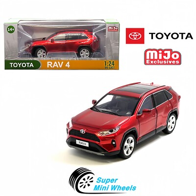 Toyota Rav4 Hybrid XSE Red 1:24 - MiJo Exclusives | eBay