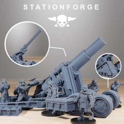 GrimGuard Heavy Artillery | StationForge | Grimdark Compatible - Nerd3DForge | eBay