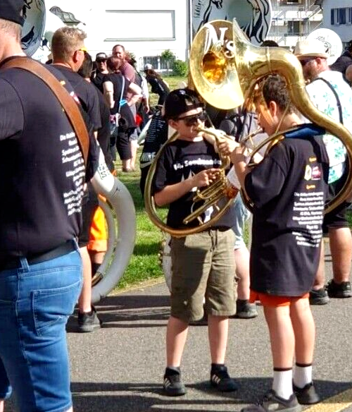SOUSAPHONE TUBA 16"BELL OF PURE BRASS METAL IN GOLDEN COLOR BOX & FREE ...