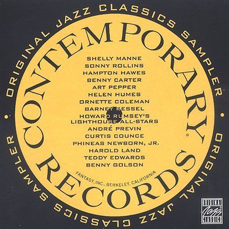 Contemporary Sampler; 2002 CD, Jazz, Shelly Manne, Art Pepper, Ornette ...