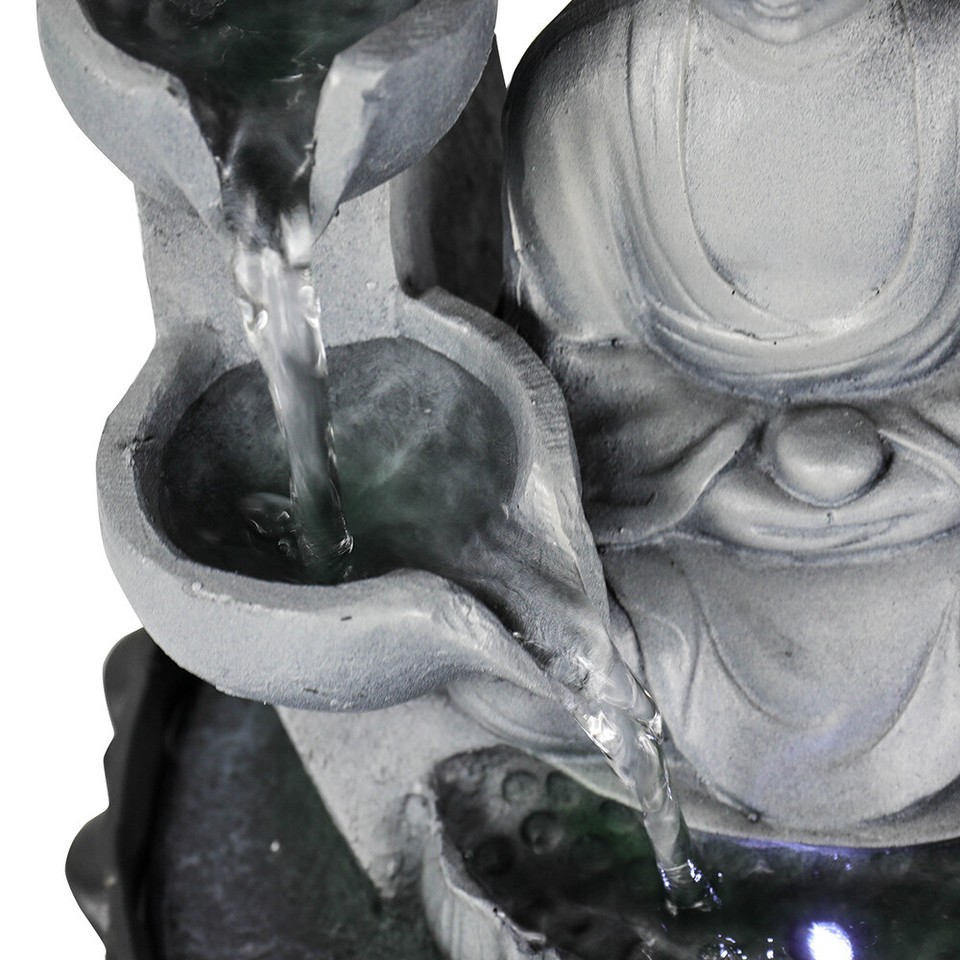 Fengshui Buddha Indoor Water Fountain for Zen Living Room Decoration ...
