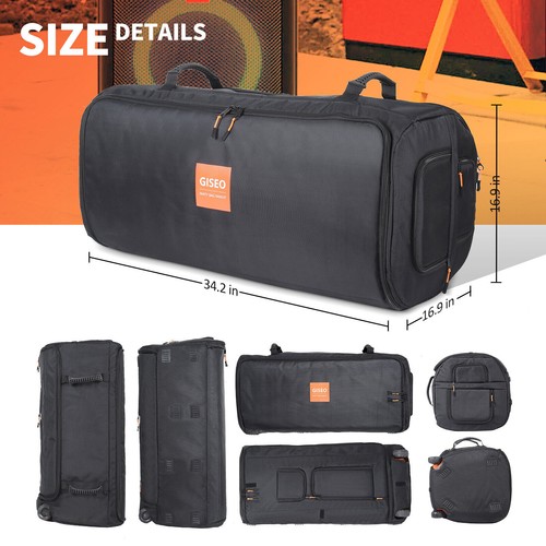 Rugged Speaker Bag Carrying Case for JBL PartyBox 710 Portable ...