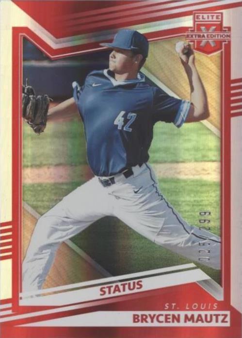 2022 Panini Elite Extra Edition - Brycen Mautz #59 Red Status /299 (RC ...