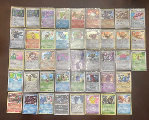 Pokemon Japanese Card Lot Of 43 Cards Vintage Mid Era Holo Promo HP To ...