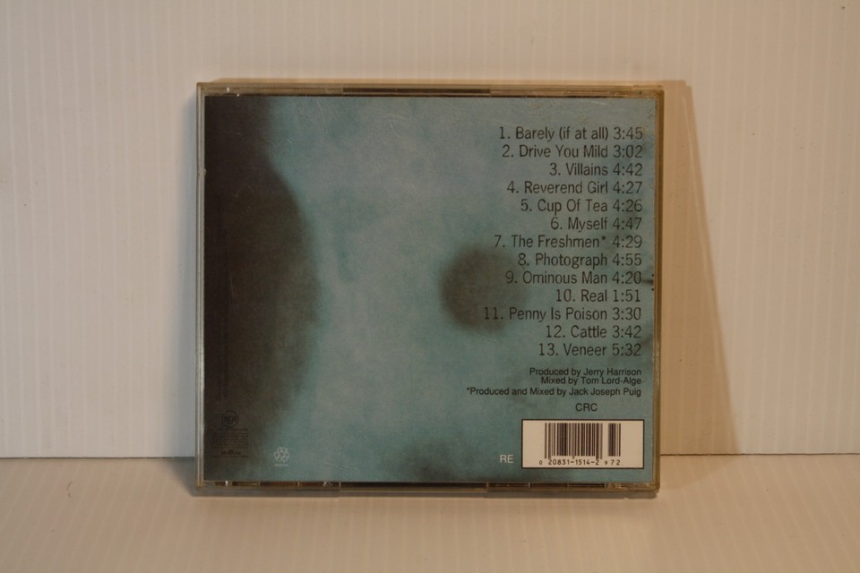 Villains - The Verve Pipe -(CD, 1996) Columbia House CD Club (CRC) | eBay