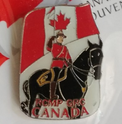 Royal Canadian Mounted Police RCMP British Columbia Canada Flag Lapel ...