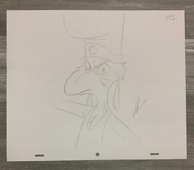 2019 Netflix GREEN EGGS AND HAM Animation Drawing SIGNED Len Simon #153 ...