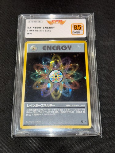 CARTE POKEMON RAINBOW ENERGY 0R4 ROCKET GANG GRADE SFG 8.5 TEAM ROCKET ...