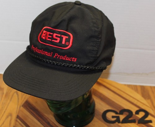 BEST PROFESSIONAL PRODUCTS FERTILIZER SIMPLOT HAT BLACK ADJUSTABLE VGC ...