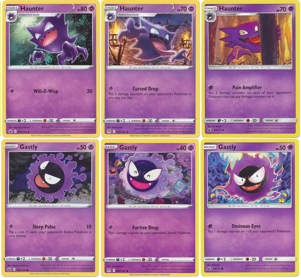 Ghastly Evolutions