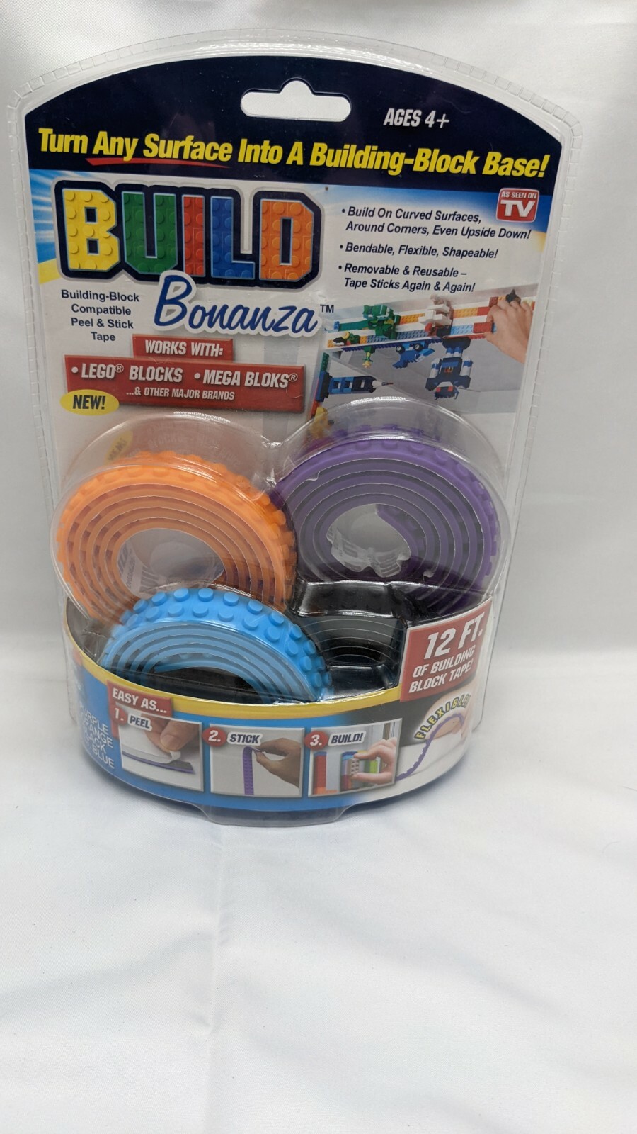 Build Bonanza Works With Legos Blocks Mega Bloks Peel And Stick Tape ...