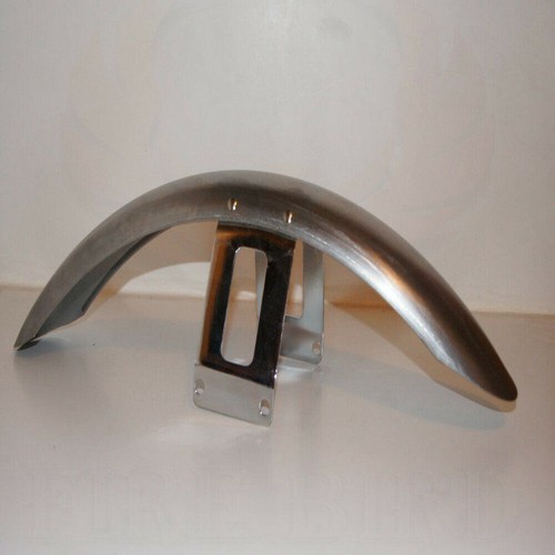 Motor Ribbed Rear Fender Raw Rolled Edge for Harley Chopper Bobber ...