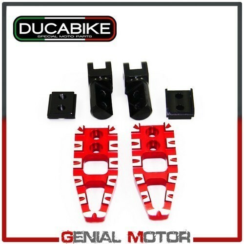 Pedals Adjustable Red PPDV01A Ducabike Ducati Multistrada 620 2005 ...
