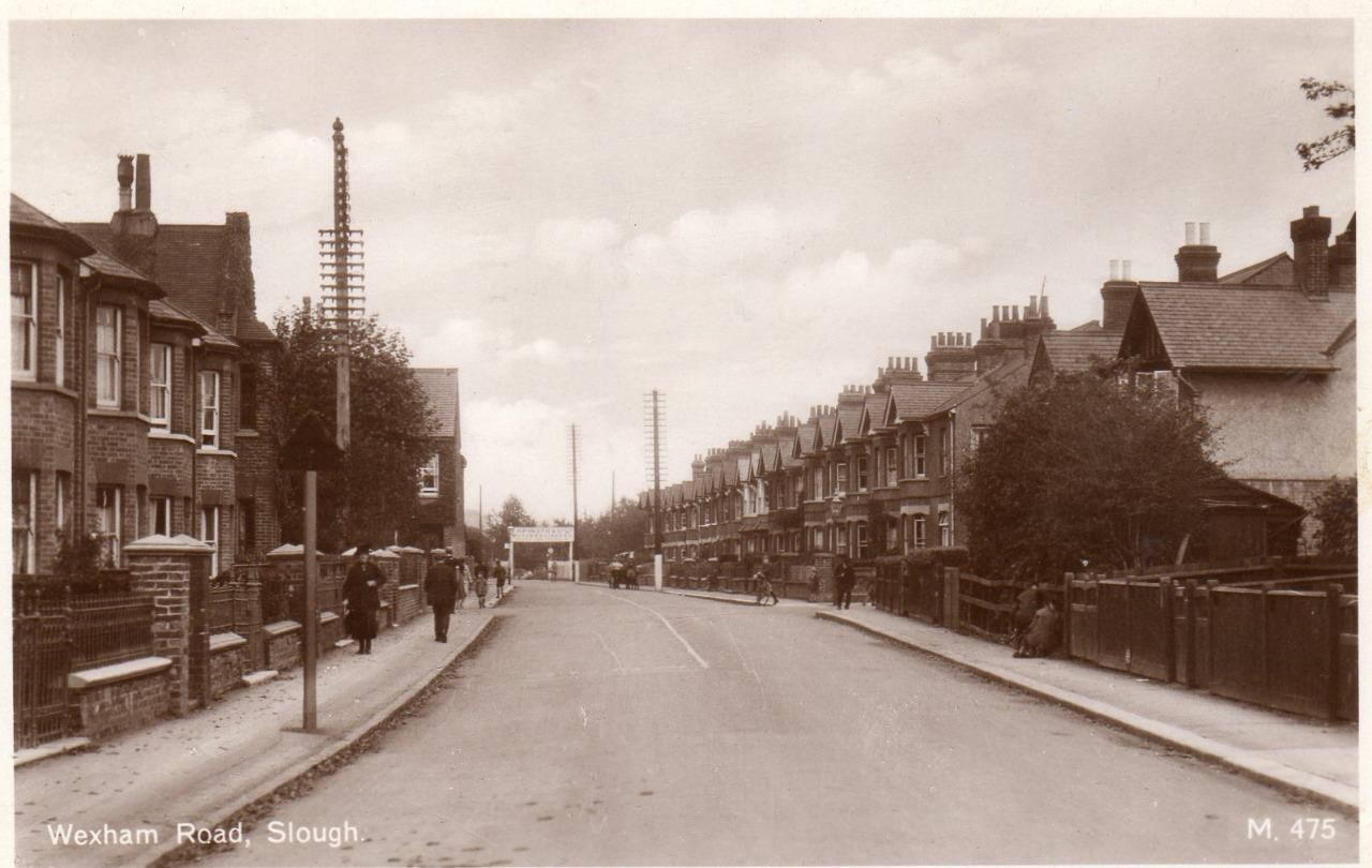 Wexham Road Slough RP pc used 1946 Ref A146 | eBay