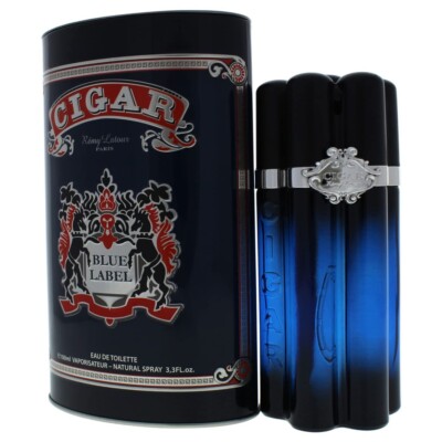 REMY LATOUR CIGAR BLUE LABEL EAU DE TOILETTE SPRAY 3.3 oz | eBay