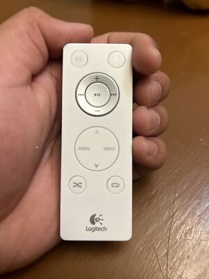 Logitech Advanced Wireless Remote Control for Pure-Fi Anywhere WHITE | eBay