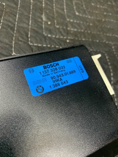 BMW E34 E32 5 7 Automatic Air Conditioning Heater HVAC Control Module ...