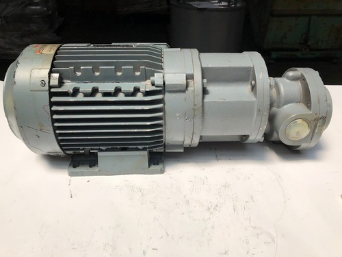 Scherzinger model 451 FA/M1.1/GN/I28 Pump w/ AC-Motoren GmbH ACA 90S-4 ...