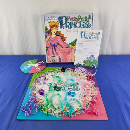 Hasbro Pretty Pretty Princess Game Complete 2018 Jewelry Board Game ...