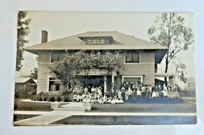 VINTAGE REAL PHOTO POSTCARD RPPC BERKELEY HALL SCHOOL LOS ANGELES CA ...