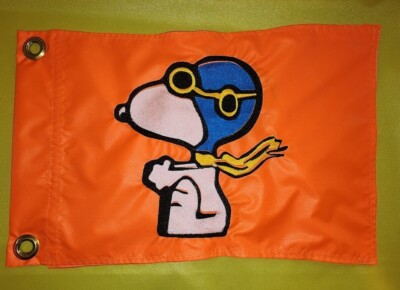 Custom Snoopy Red Baron Safety Flag Recumbent Trike ATV UTV Bicycle ...