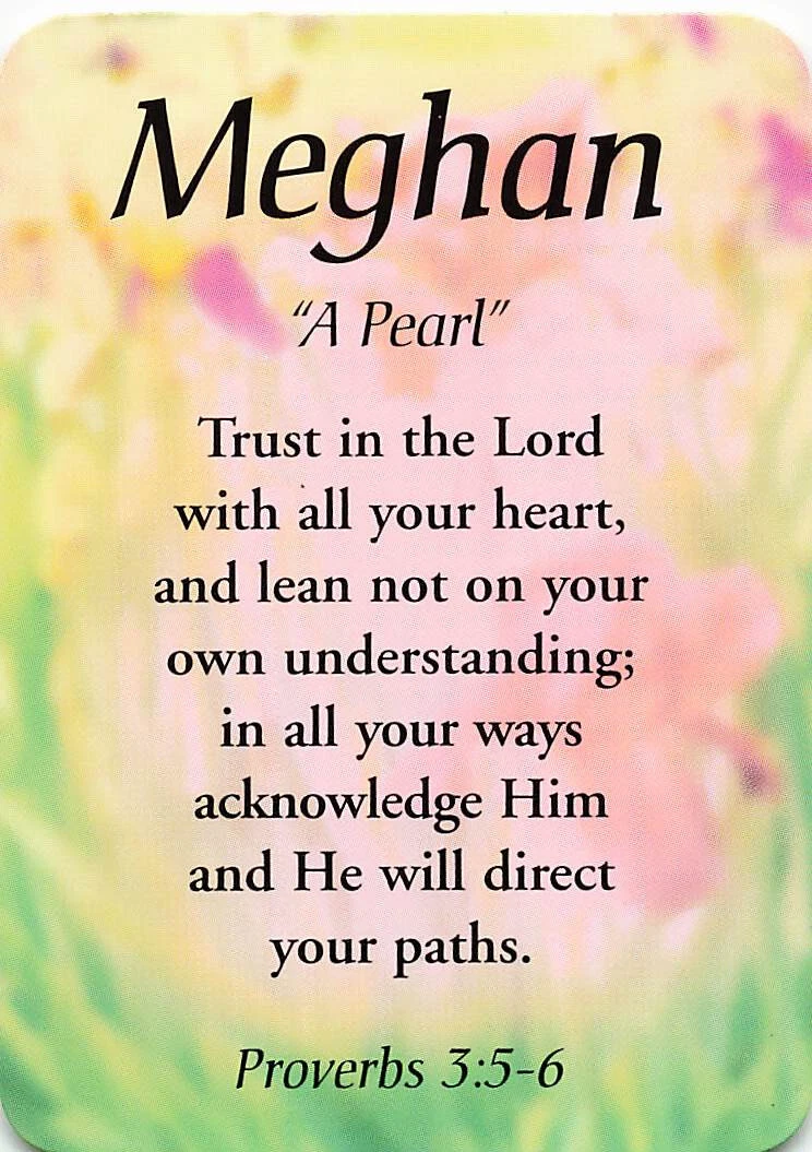 Meghan Name