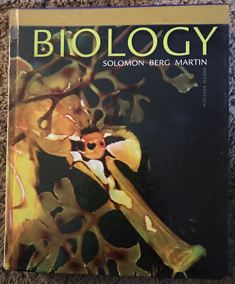 Biology By Solomon Berg Martin 2011 Ninth Edition Textbook HB | eBay