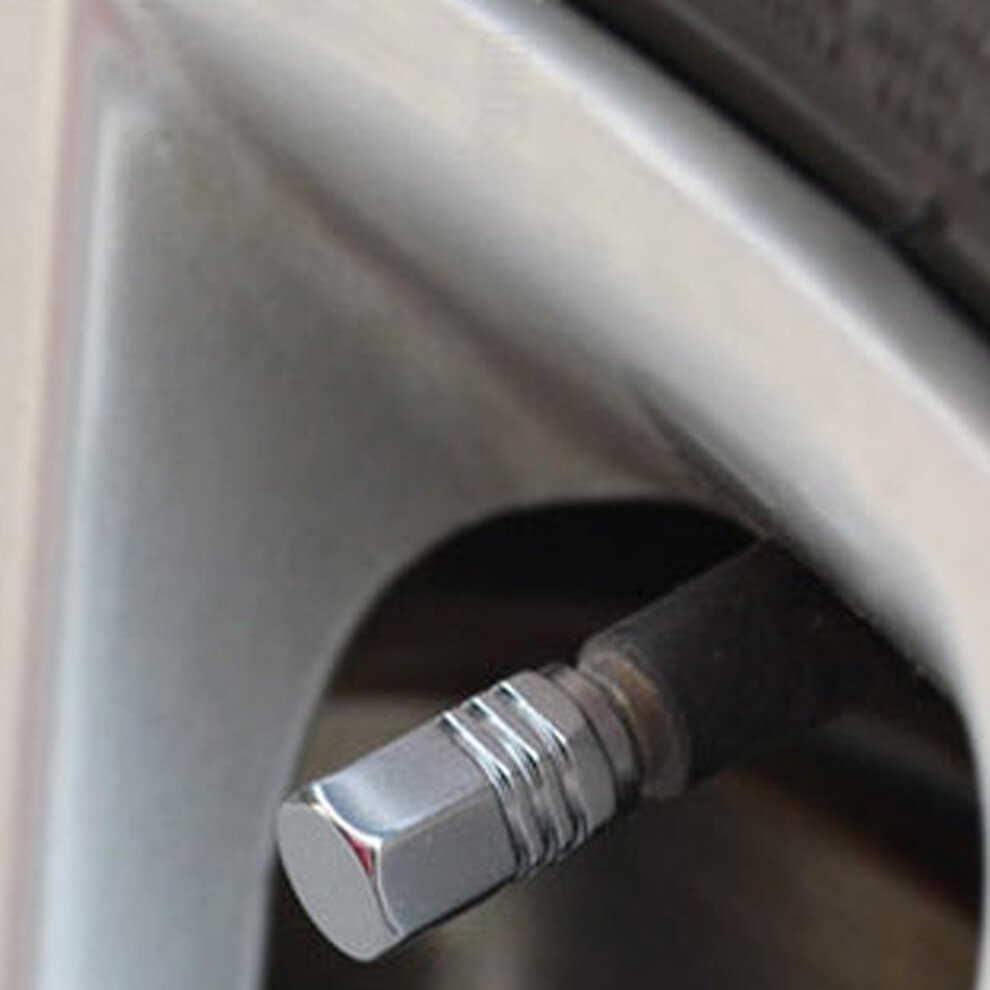 4X Car Tire Valve Cap Tyre Valve Stem Cover Air Dust Wheel Rim Caps ...