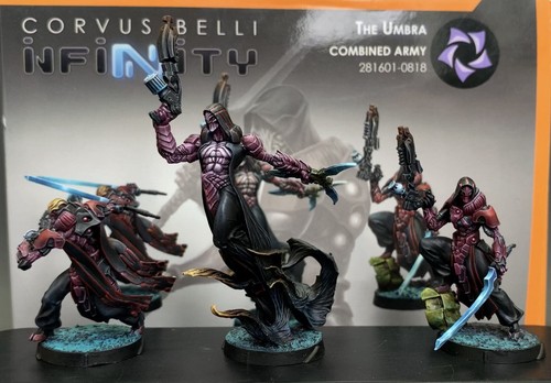 Infinity The Umbra Presale Painted Gallery Army Miniature model 【Black ...