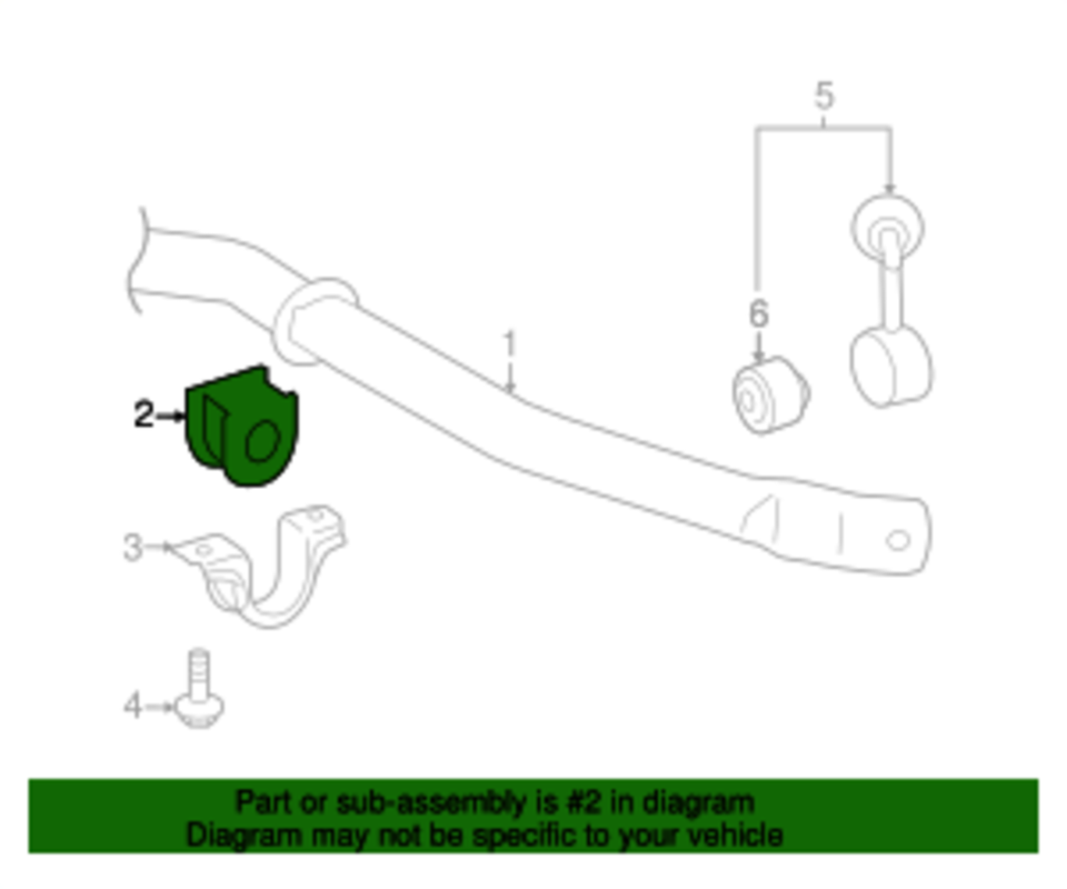 TOYOTA Genuine OEM LAND CRUISER 200 LX570 Front Stabilizer Lower ...