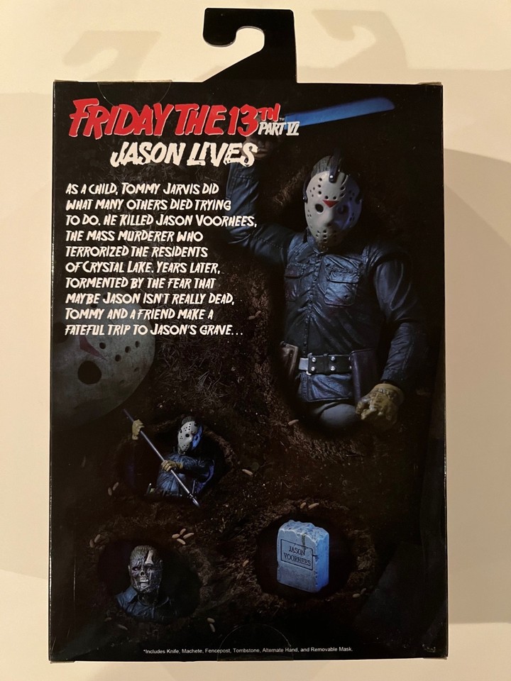 NECA Friday the 13th Part 6: Jason Lives - Jason Voorhees 7" Action ...
