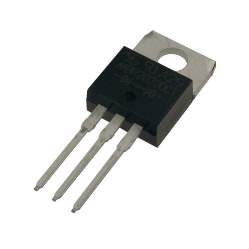 5 Dual Schottky Barrier Rectifiers MBR20200 Rectifier Diode 20A 200V ...