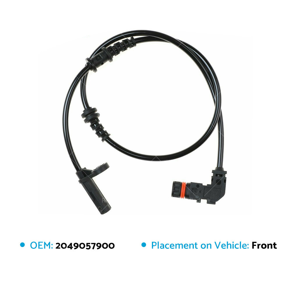 2049057900 Front ABS Speed Sensor Fits For Mercedes Benz C Class C250 ...