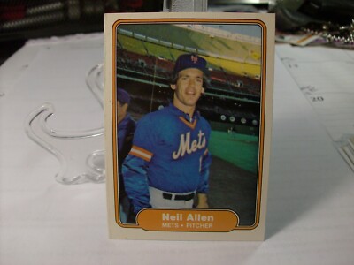 1982 Fleer Baseball #520 - Neil Allen - New York Mets 82-1280 | eBay