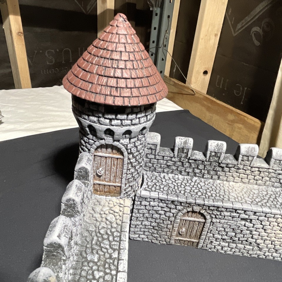 Original Fortified Abbey Building & Gatehouse with 4 walls & 4 towers ...