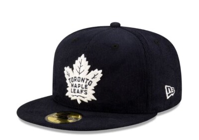 Toronto Maple Leafs New Era Exclusive Just Caps Corduroy 59FIFTY Fitted ...
