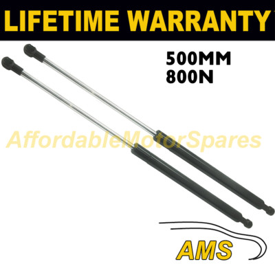 2X UNIVERSAL GAS STRUTS SPRINGS MULTI FIT FOR KIT CAR CONVERSION 500MM ...