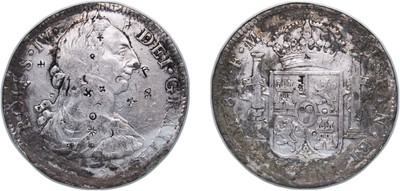Mexico 1790 Mo FM 8 Reales Silver 903 VF | eBay